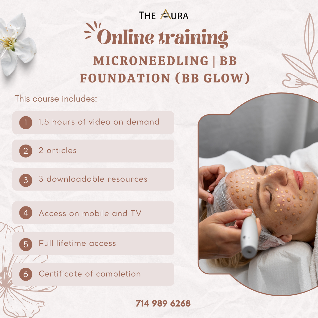 Online training | Microneedling | BB Foundation (BB Glow)